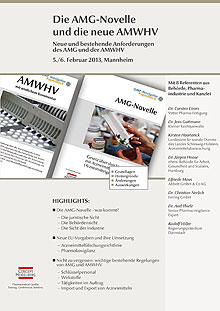 Die AMG-Novelle und die neue AMWHV (QS 1) - GMP Navigator